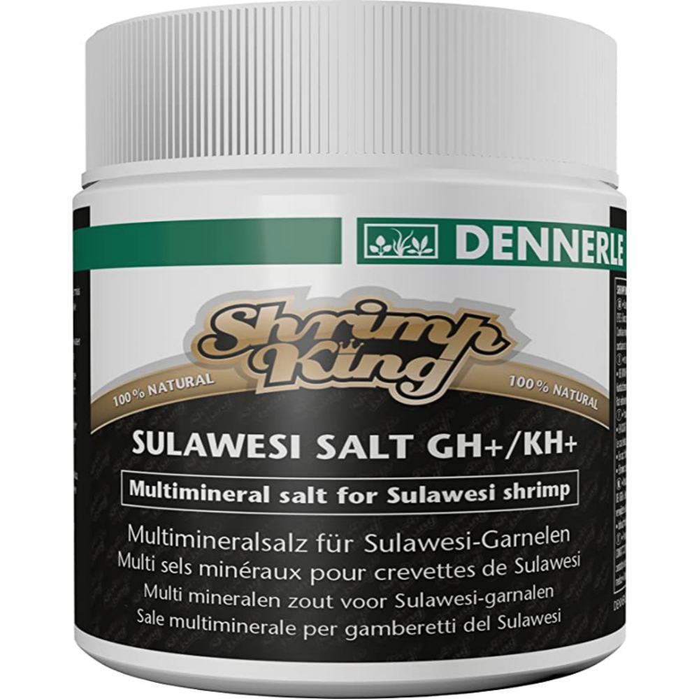 Dennerle Shrimp King Sulawesi Salt GH+/KH+ 200g - Indie Aqua