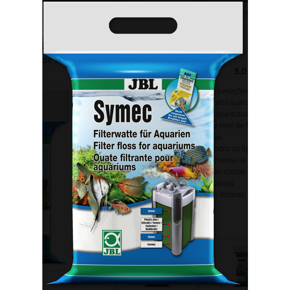 JBL SYMEC ALGODÃO FILTRANTE 100G - Indie Aqua